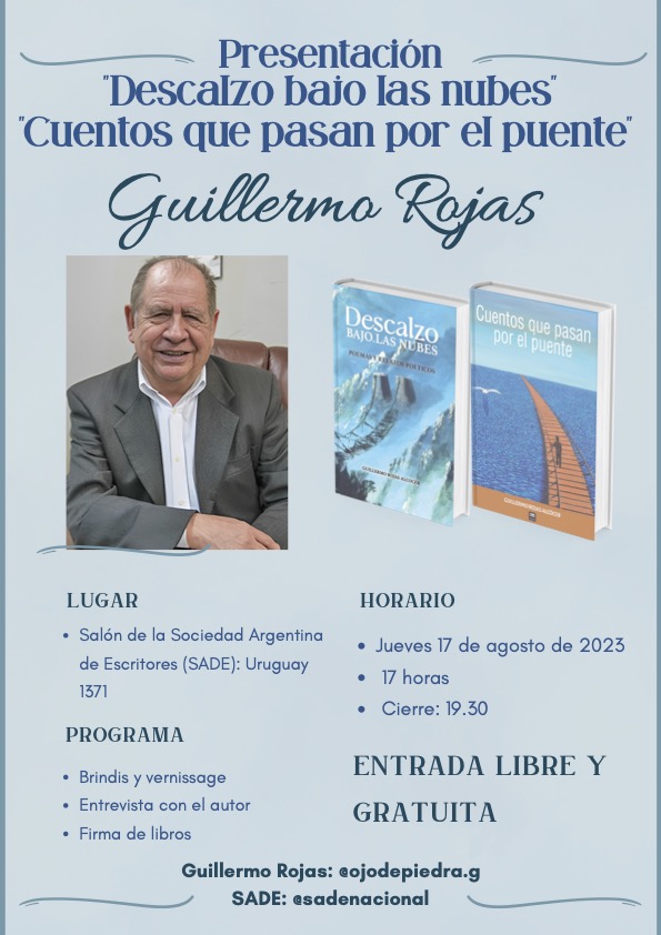 Flyer-Guillermo-Rojas – La Semana Del Sur