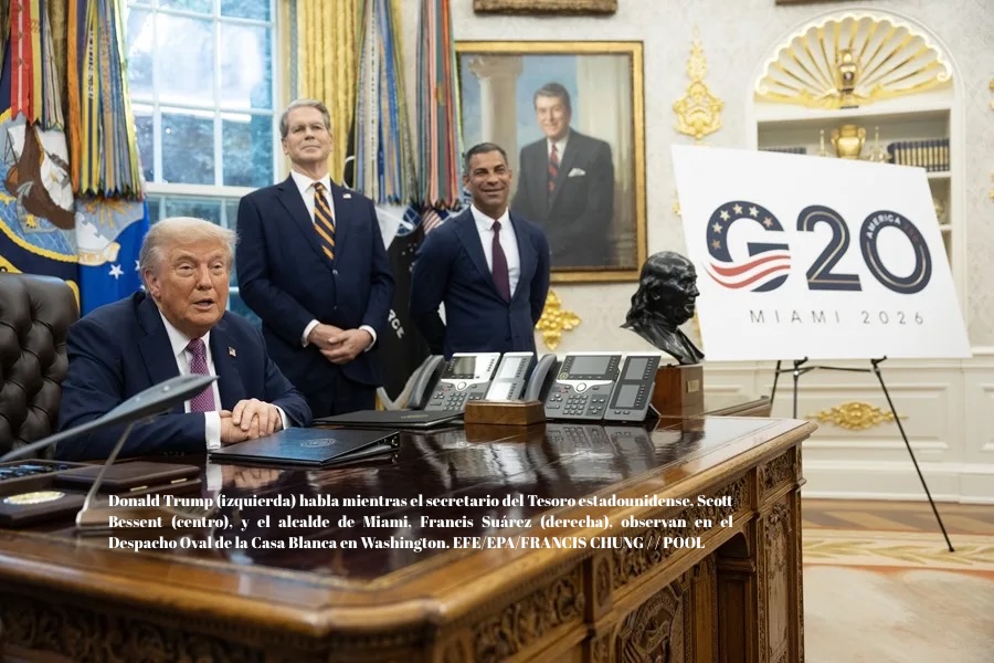 Trump anuncia que la cumbre del G20 en 2026 se celebrará en EE.UU después de casi 20 años ...